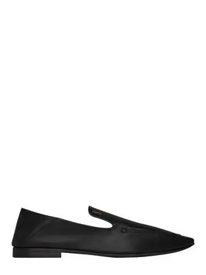 SAINT LAURENT ALAIN SLIPPERS IN SMOOTH LEATHER