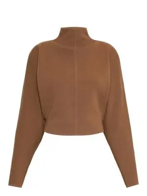 MAX MARA Wool And Cashmere Cropped Jumper 