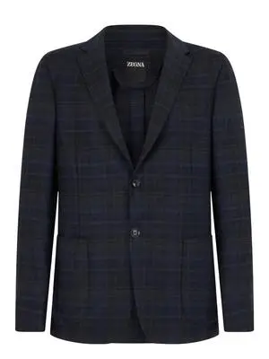 Zegna Checked Two-button Blazer - No