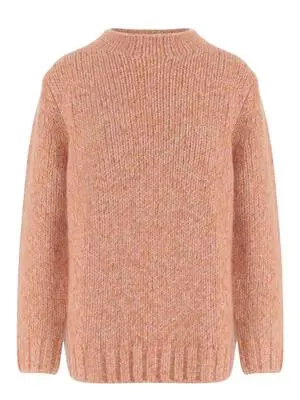 Arch4 Chunky-knit Crew-neck Sweater - Peach