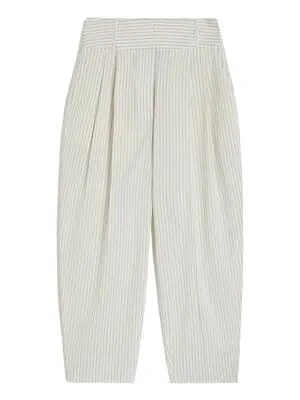 TOTEME Striped Casual Trousers No