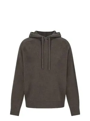 AMOMENTO Knitted Hoodie