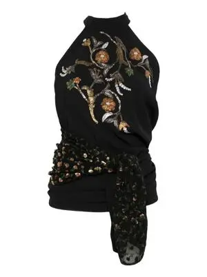 Dries Van Noten EMB Top Black
