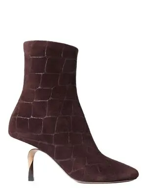 Jacquemus The Collant Ankle Boots - Medium Brown