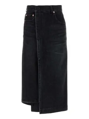 Sacai Denim Skirt - No