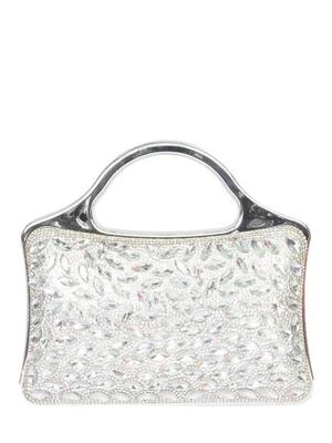 LAUREN LORRAINE Ginger Clutch - Silver