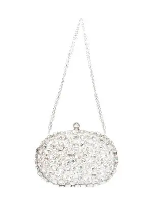 LAUREN LORRAINE Odelle Clutch Silver