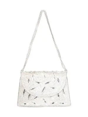 LAUREN LORRAINE Zee Clutch Silver