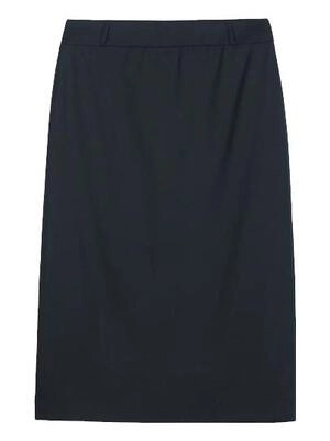 Gobi Cashmere Cashmere Tailored Skirt - Black