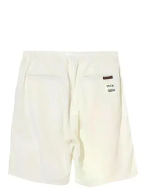 Undercover X Nonnative Walker Easy Belted Logo-patch Shorts - Neutrals