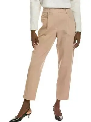 Brunello Cucinelli Elasticated-waistband Tailored Trousers - Neutrals
