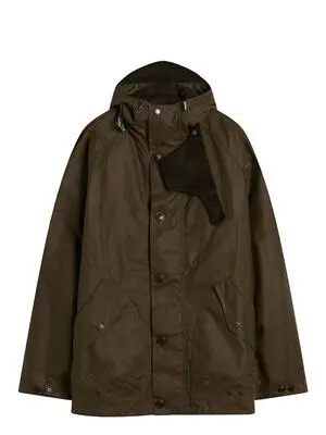 Barbour Re-engineered Keiss Wax Parka Jacket Beech
