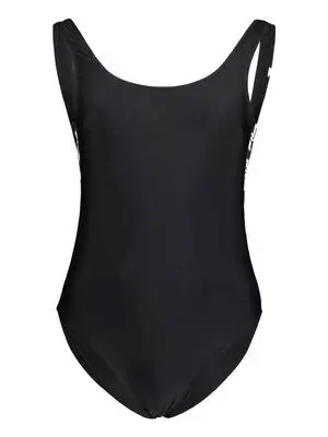 FILA Logo-tape Swimsuit - Black