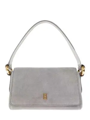 BY MALENE BIRGER Lellie Leather Tote Bag - Grey