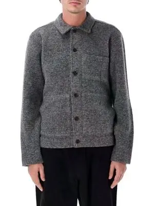 Universal Works Uniform Button-up Patch-pocket Jacket - Grey