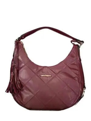 LAURA BIAGIOTTI Quilted Tassel-detail Tote Bag - Red