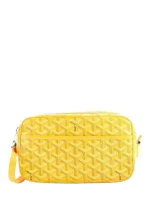 Goyard Cap Vert Bag Coated Canvas Crossbody Bag Yellow
