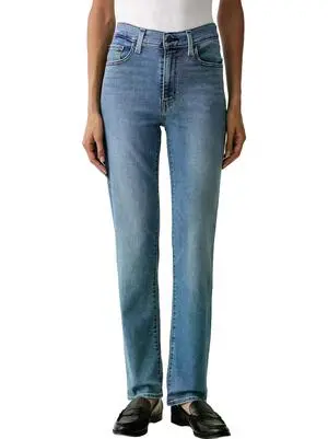 LEVI'S 722™ Logo-patch Straight-leg Jeans - Blue