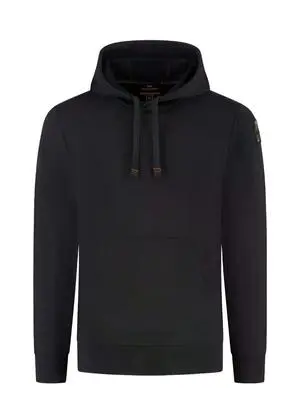 PARAJUMPERS Logo-patch Drawstring Hoodie - Black
