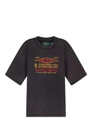 Polo Ralph Lauren Relaxed Fit Jersey Graphic T-shirt - Black