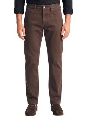 34 Heritage Charisma Relaxed Straight Leg Jeans - Chocolate Cloud Luxe