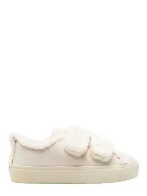 INUIKII Shearling Touch-strap Sneakers