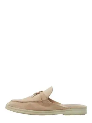 Loro Piana Babouche Charms Walk Mules - Neutrals
