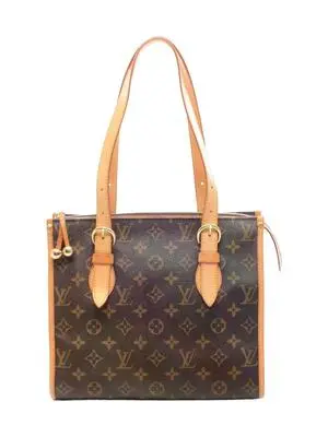 LOUIS VUITTON 2008 Monogram Popincourt Haut Shoulder Bag - Brown