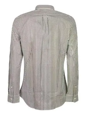 Polo Ralph Lauren Vertical-stripe Button-down Shirt - Brown