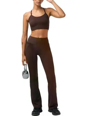 Sweaty Betty Empower Racerback Sports Bra - Brown