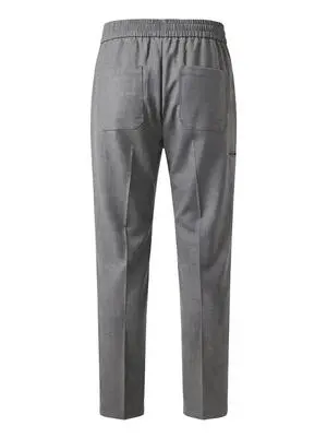 Peserico Elasticated-waist Tailored Trousers - Grey