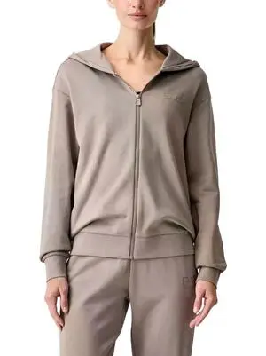 EA7 Logo-print Tracksuit Set - Neutrals
