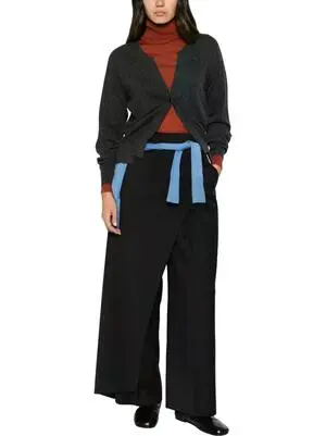 Alpha Studio Long-sleeve Cardigan - Grey