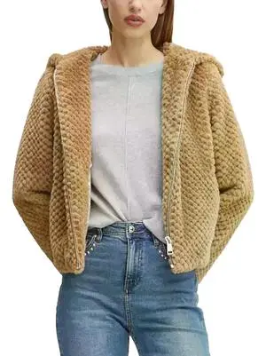MORGAN Button-back Sweater - Grey