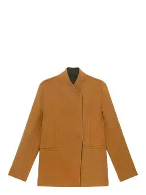 Malìparmi Double-breasted Reversible Coat - Brown