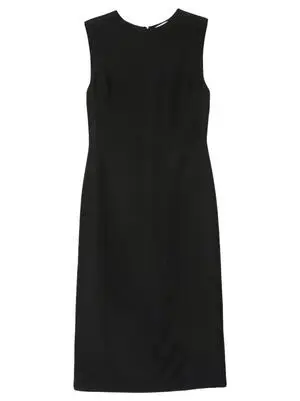 LIVIANA CONTI Sleeveless Round-neck Midi Dress
