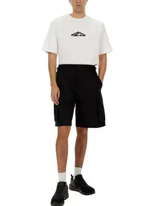 Dsquared2 Bermuda Cargo Shorts - Black