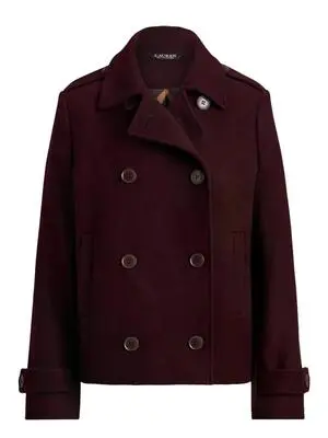 RALPH LAUREN Double-breasted Cropped Coat