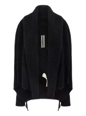 RICK OWENS Draped Open-front Cape