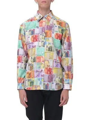 Moschino All-over Graphic Print Cotton Poplin Shirt - Multicolor