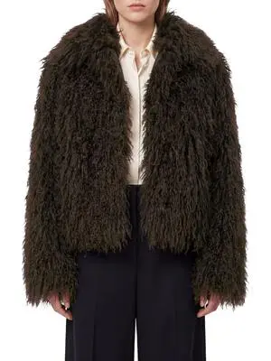 Tagliatore Fur Coat - Brown
