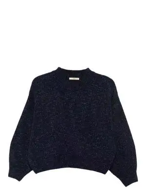 SESSUN Speto Marl-knit Crew-neck Sweater - Blue