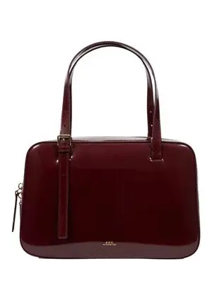 A.p.c. Virginie Box Bag - Red