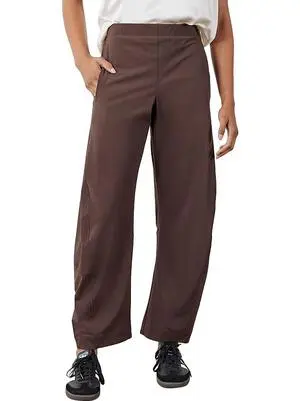 Ruti The On The Loose Barrel Work Pants - Coffee