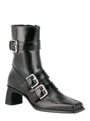VAGABOND SHOEMAKERS Elvina Leather Ankle Boots - Black
