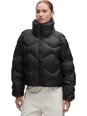 Lululemon Featherweight Cropped Quilted Puffer - Black