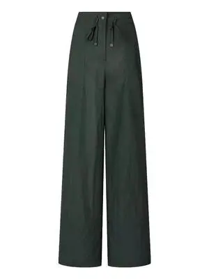 STUDIO TOMBOY Drawstring Wide-leg Trousers - Grey