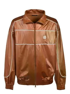 BREATH Piping Coating Jacket - Brown