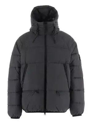 OUTHERE Quilted Hooded Padded Jacket - Grey