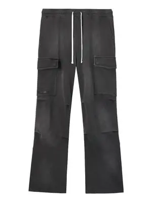 FIVE CM Faded-effect Cargo Pants - Grey